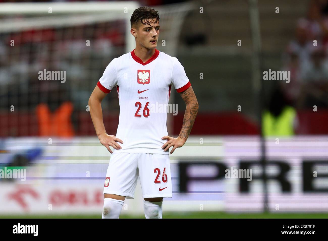 Kacper Urbanski of Poland during the International Friendly football match between Poland and ...