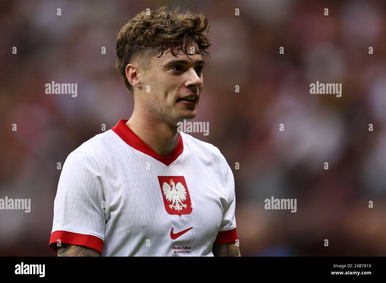 Nicola Zalewski of Poland during the International Friendly football ...
