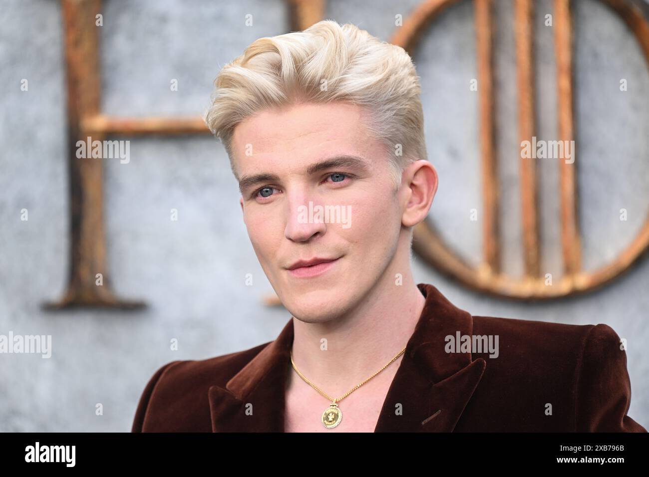 London, UK. 10 June 2024. Ewan Mitchell attending the UK premiere of ...