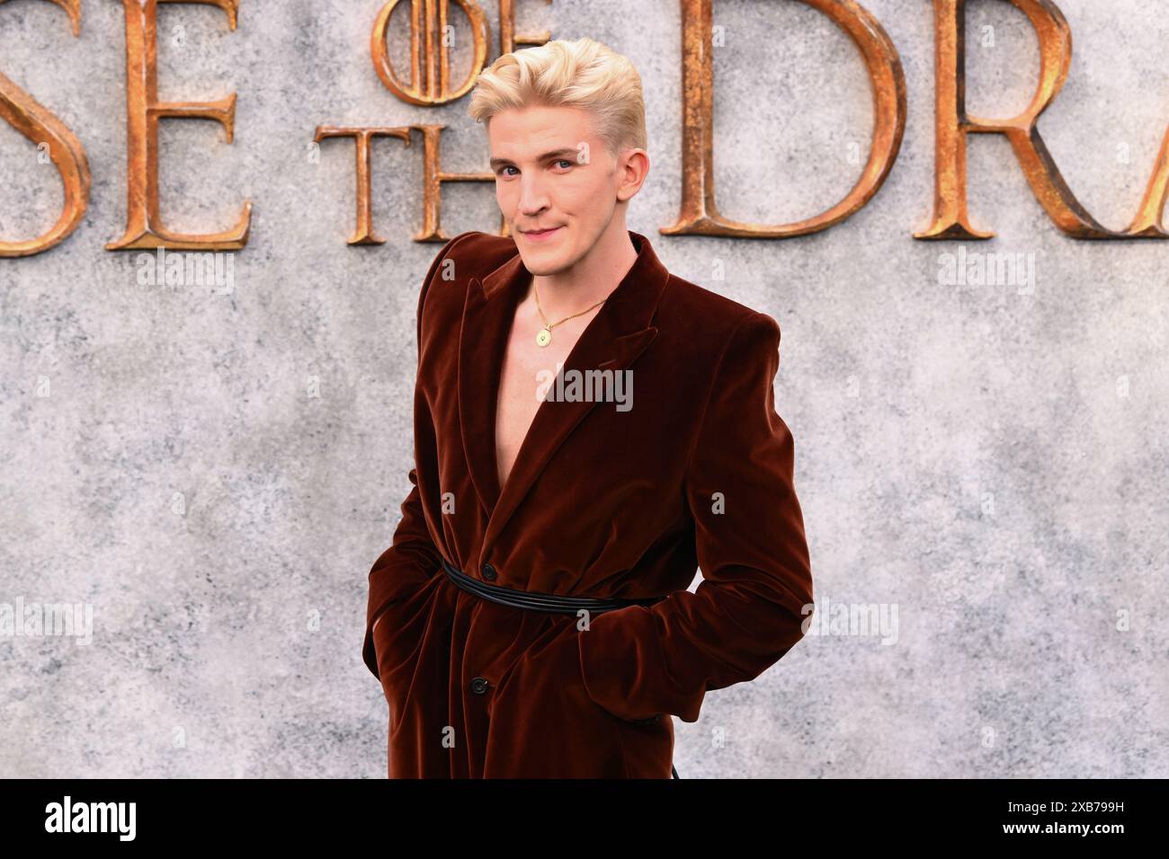 London, UK. 10 June 2024. Ewan Mitchell attending the UK premiere of ...