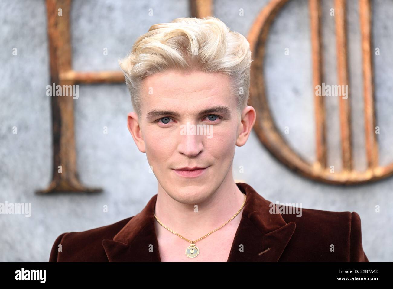 London, UK. 10 June 2024. Ewan Mitchell attending the UK premiere of ...