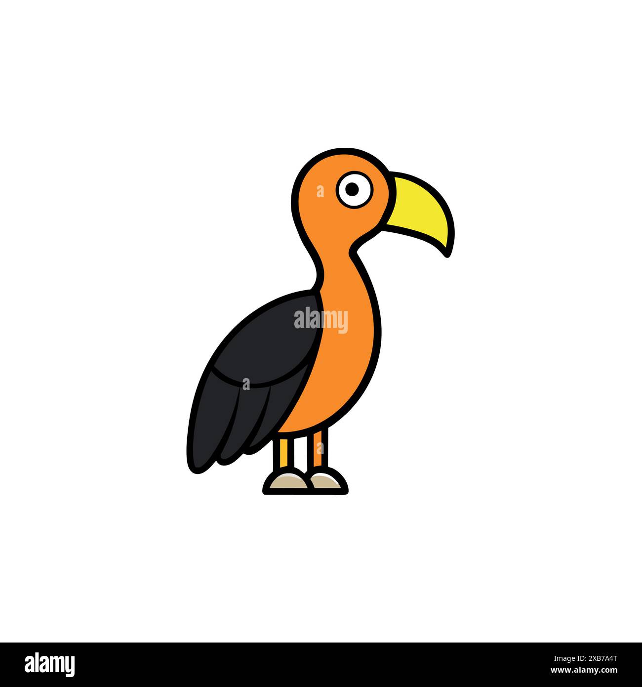 California Condor sits icon vector illustration. AI generated image ...