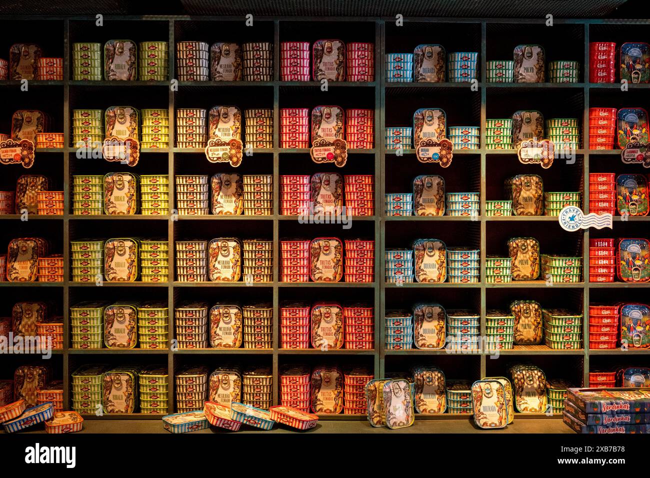 Comur, a traditional Portuguese sardine shop at LXFactory, a commercial ...