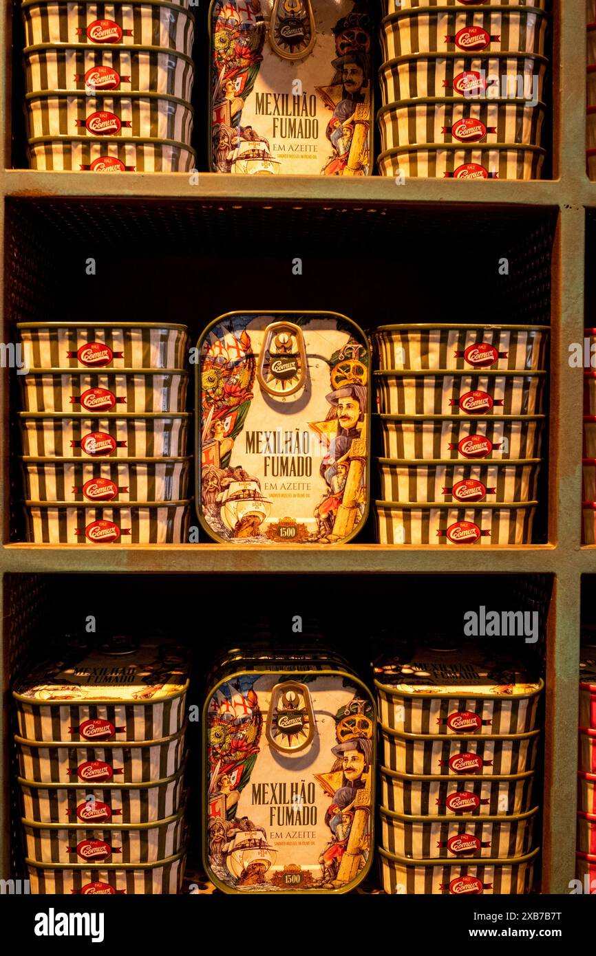 Comur, a traditional Portuguese sardine shop at LXFactory, a commercial ...