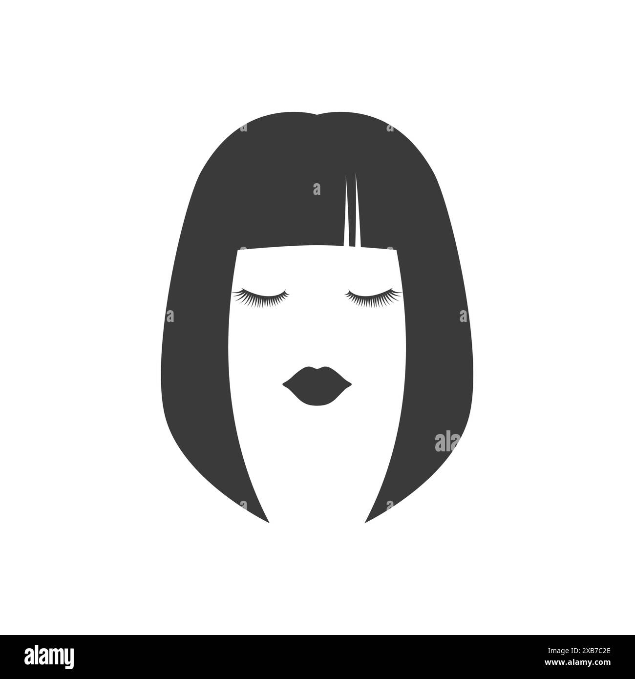 Sign beautiful female Stock Vector Images - Alamy