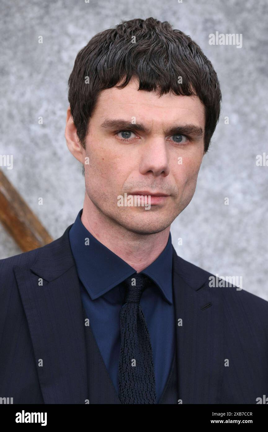 Matthew Needham arriving for the House of the Dragon season 2 series ...