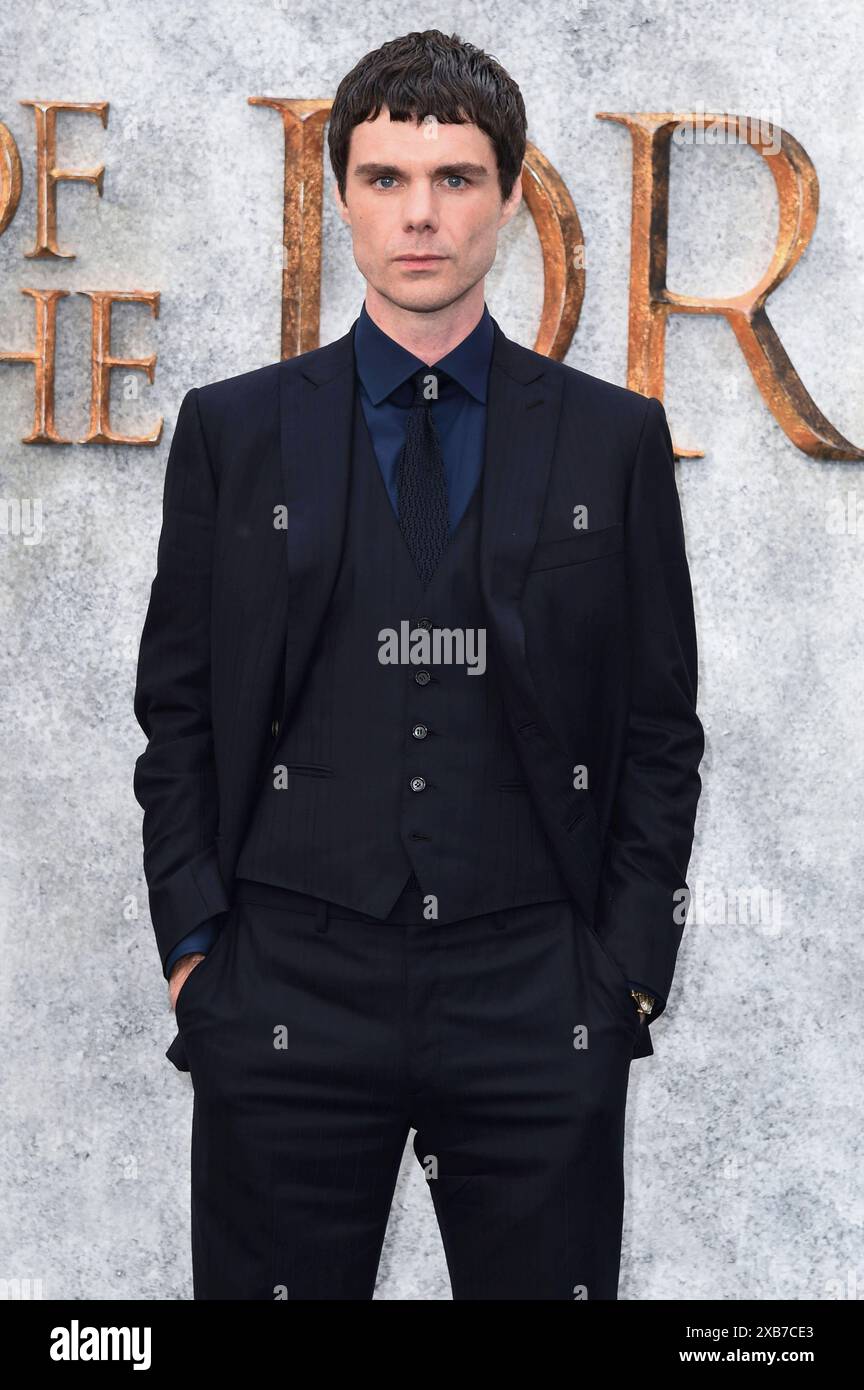 Matthew Needham arriving for the House of the Dragon season 2 series ...