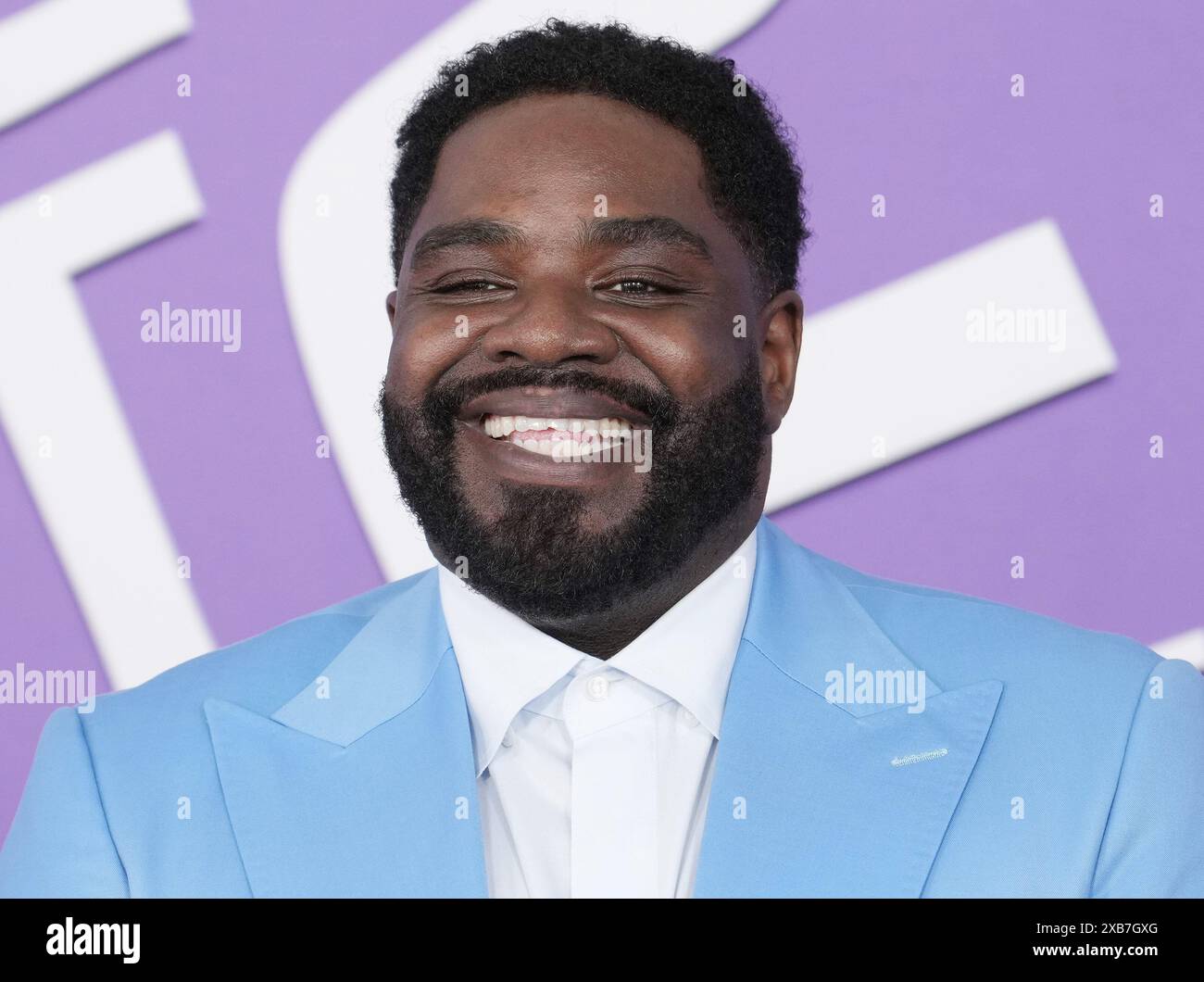 Ron Funches arrives at the Disney And Pixar's INSIDE OUT 2 World ...