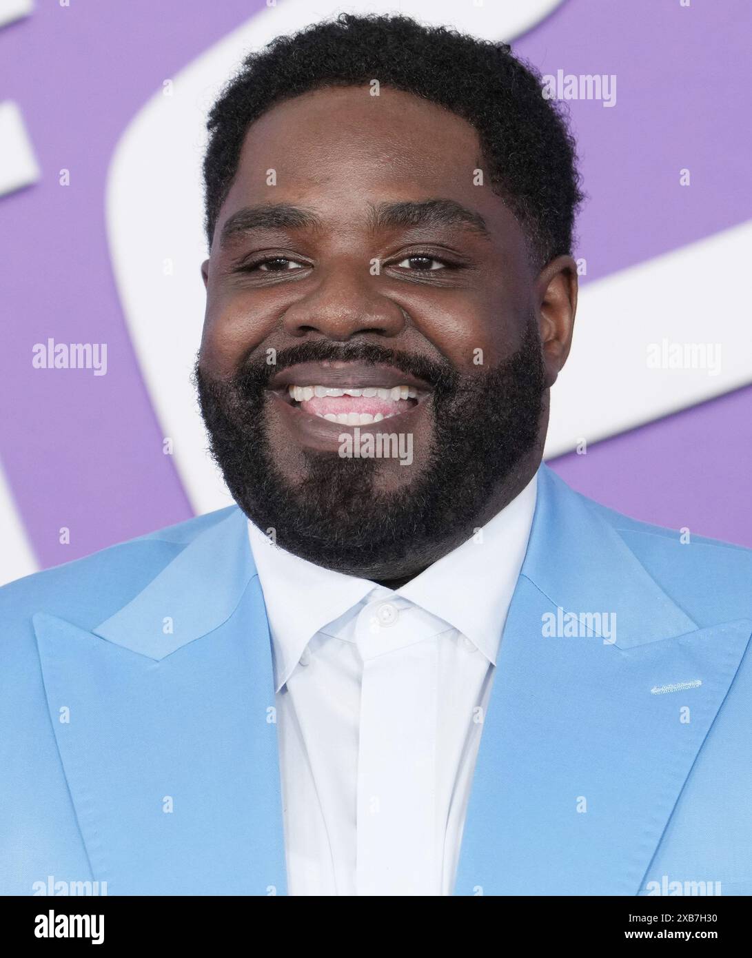 Ron Funches arrives at the Disney And Pixar's INSIDE OUT 2 World ...