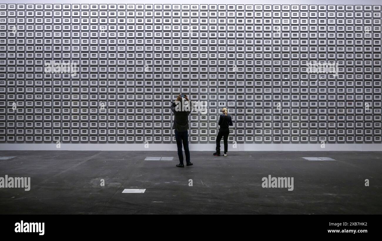 The World - A Moment in Time (2024) by U.S. artist Allan McCollum on ...