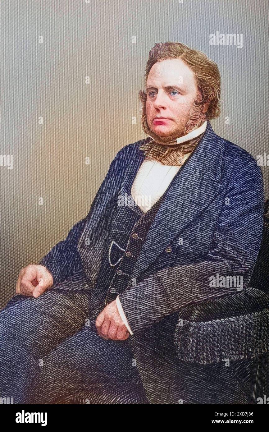 John Bright, 1811-1889. Britischer Staatsmann und Redner. Von DJPound ...