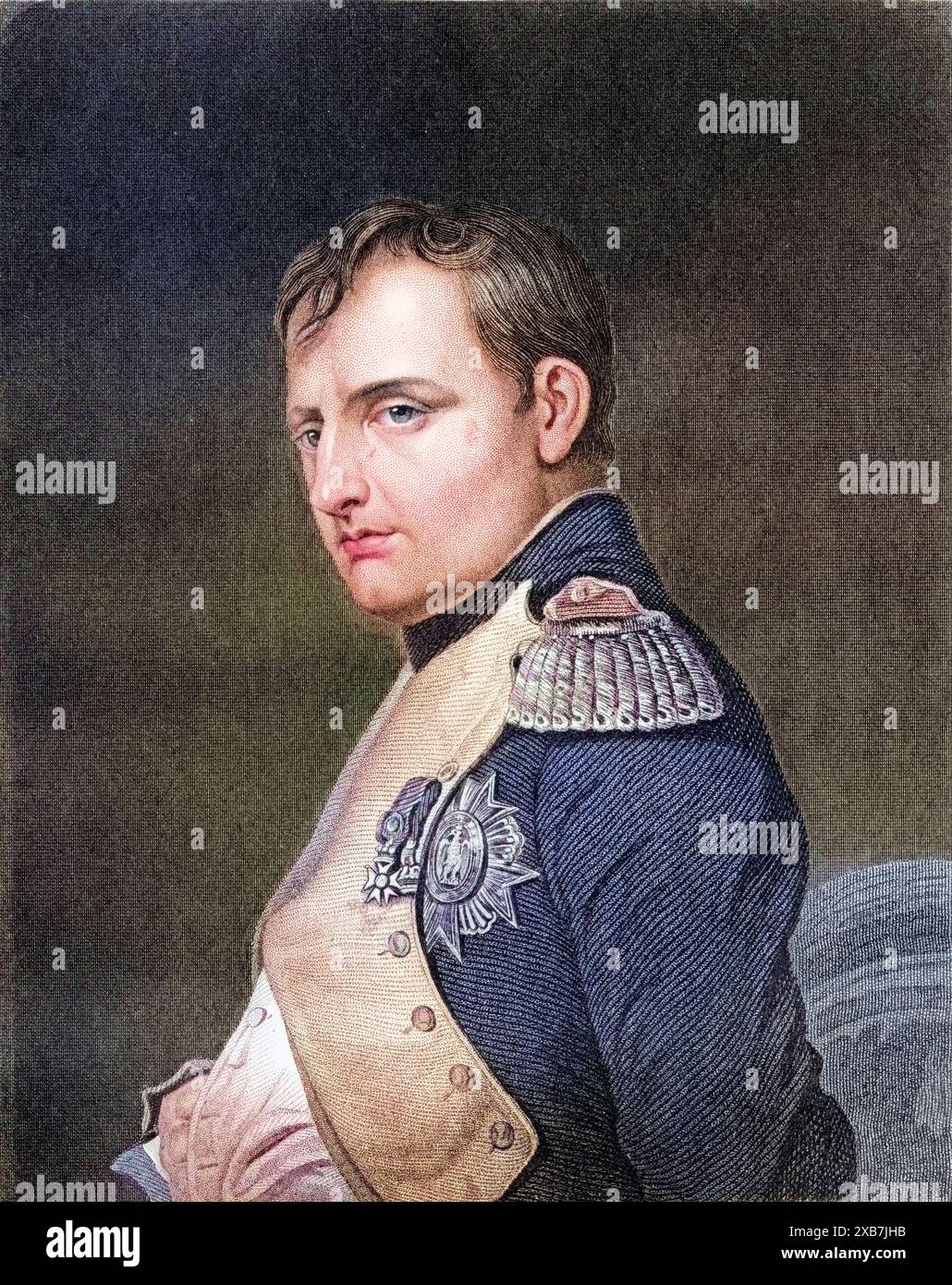 Napoleon Bonaparte, 1769 1821, Kaiser der Franzosen., digital ...