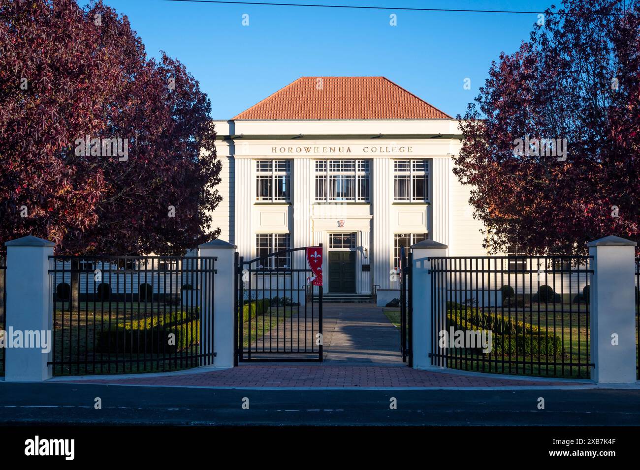 Horowhenua College, Levin, Horowhenua, North Island, New Zealand Stock ...