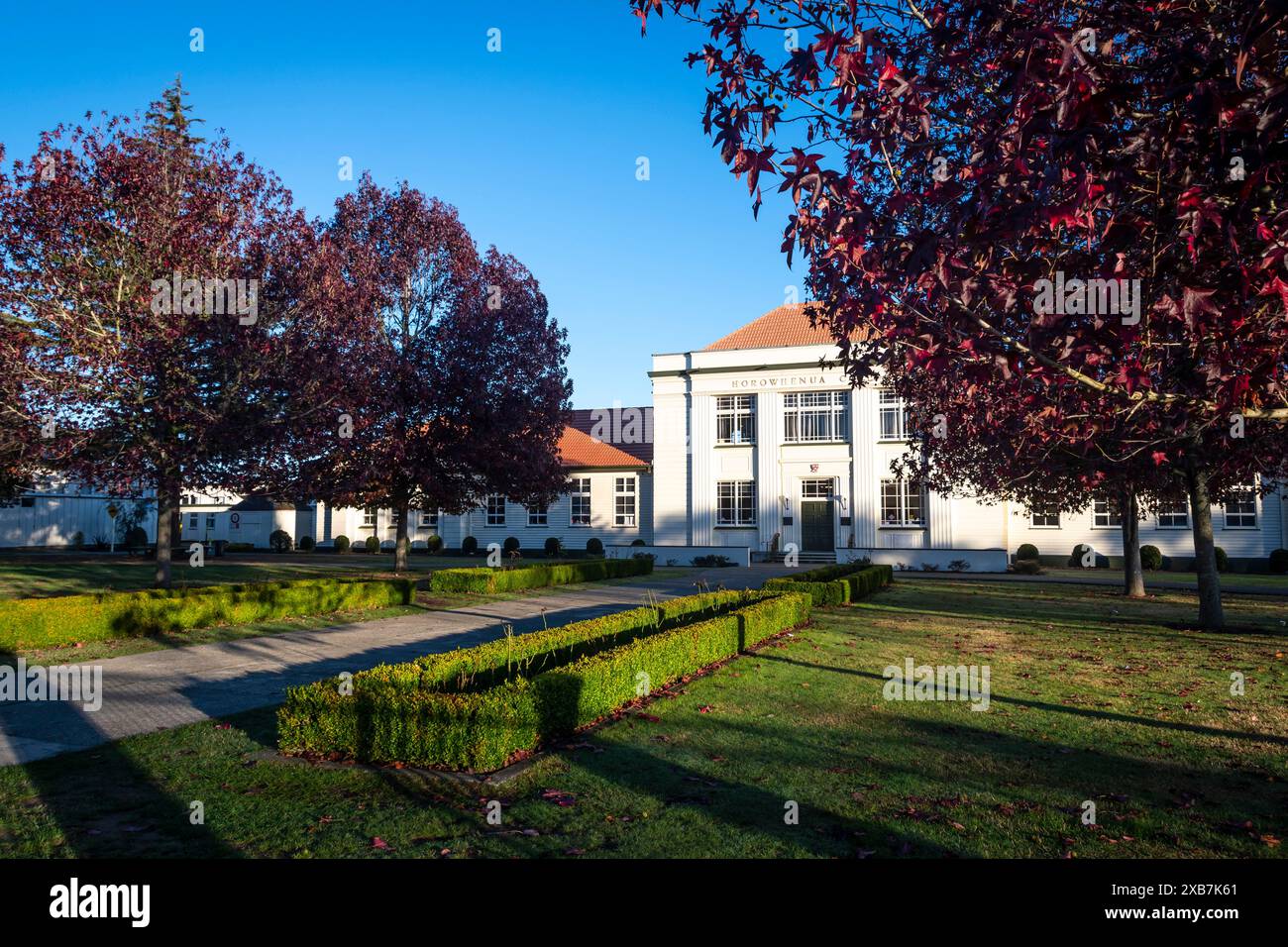 Horowhenua College, Levin, Horowhenua, North Island, New Zealand Stock ...