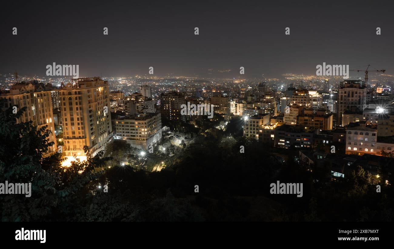 Iran skyline night hi-res stock photography and images - Alamy