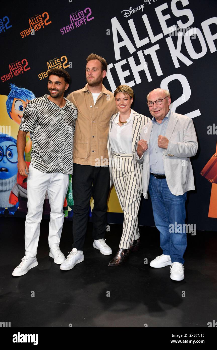 Younes Zarou, Leon Windscheid, Tahnee Schaffarczyk und Hans-Joachim ...