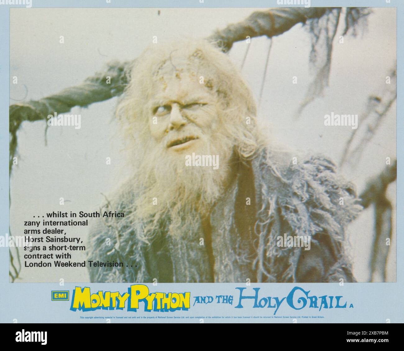 Monty Python and the Holy Grail (EMI, 1975). British Lobby Card Stock ...