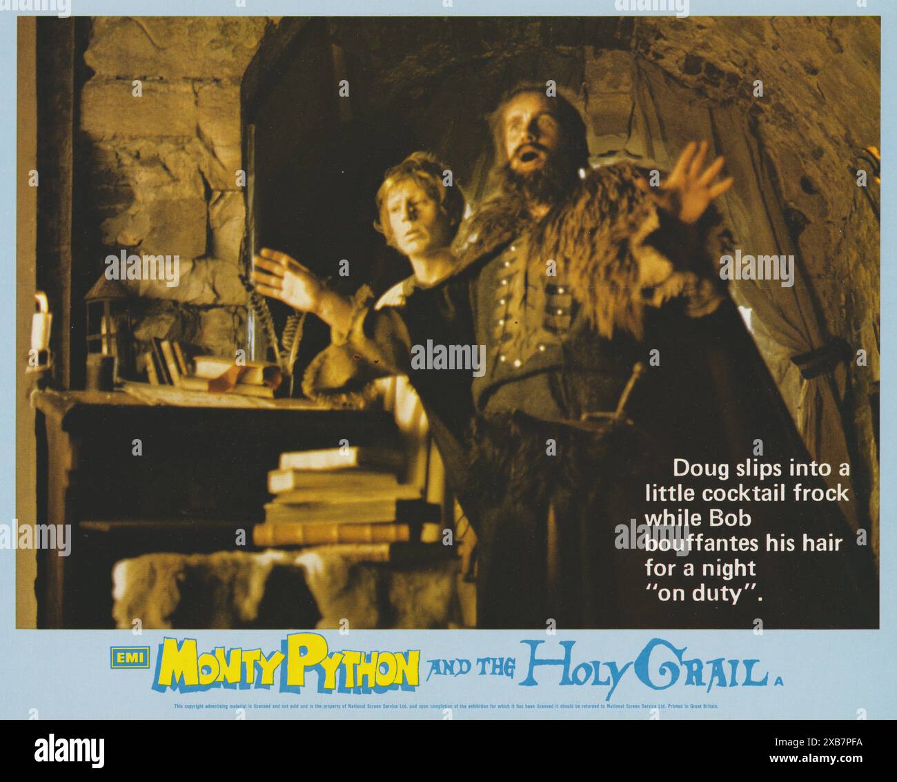 Monty Python and the Holy Grail (EMI, 1975). British Lobby Card Stock ...