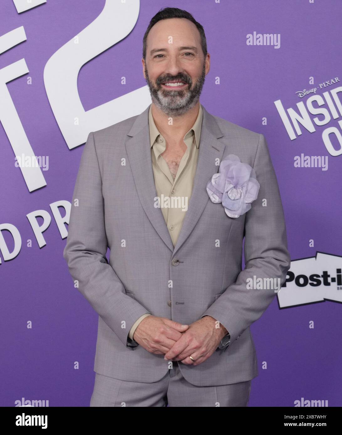 Tony Hale arrives at the Disney And Pixar's INSIDE OUT 2 World Premiere ...