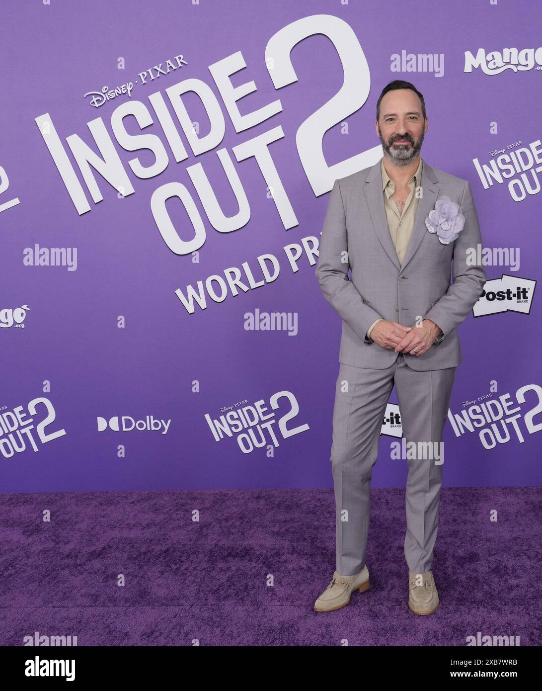 Los Angeles, USA. 10th June, 2024.Tony Hale arrives at the Disney And ...