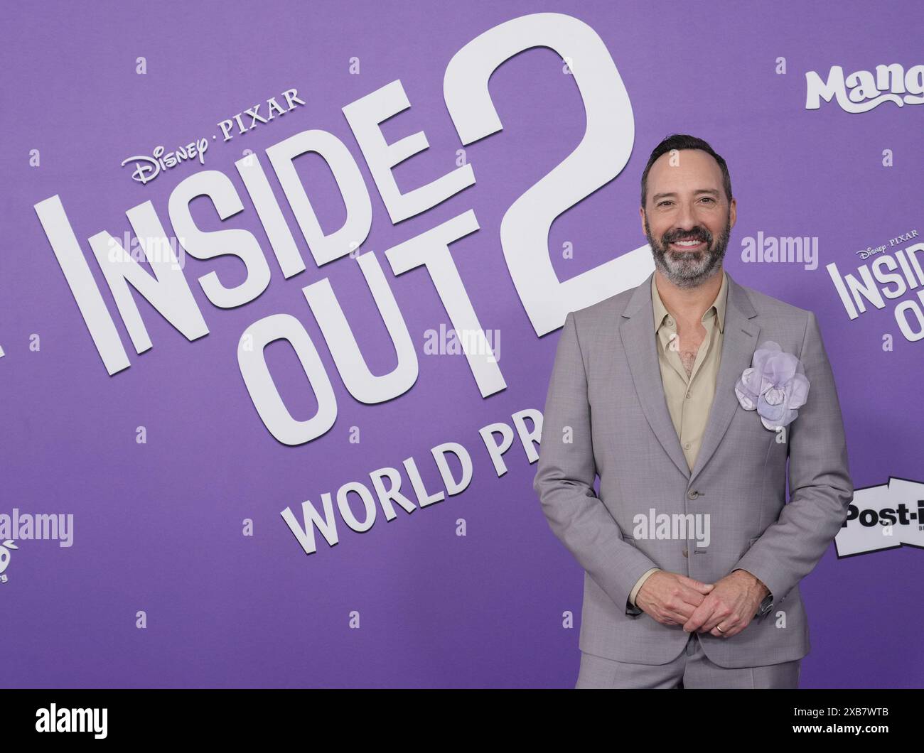 Tony Hale arrives at the Disney And Pixar's INSIDE OUT 2 World Premiere ...
