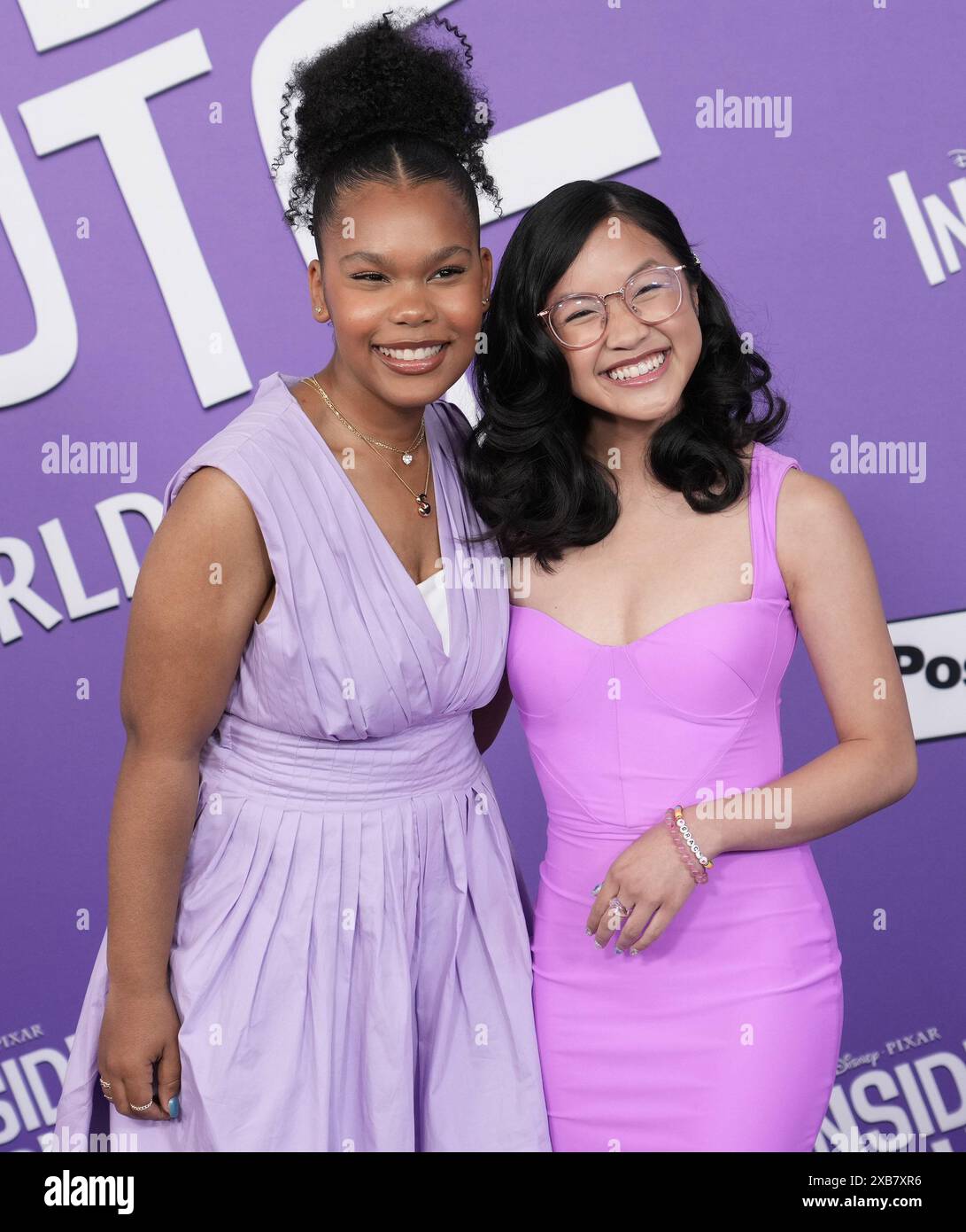 Los Angeles, USA. 10th June, 2024.(L-R) Sumayyah Nuriddin-Green and ...