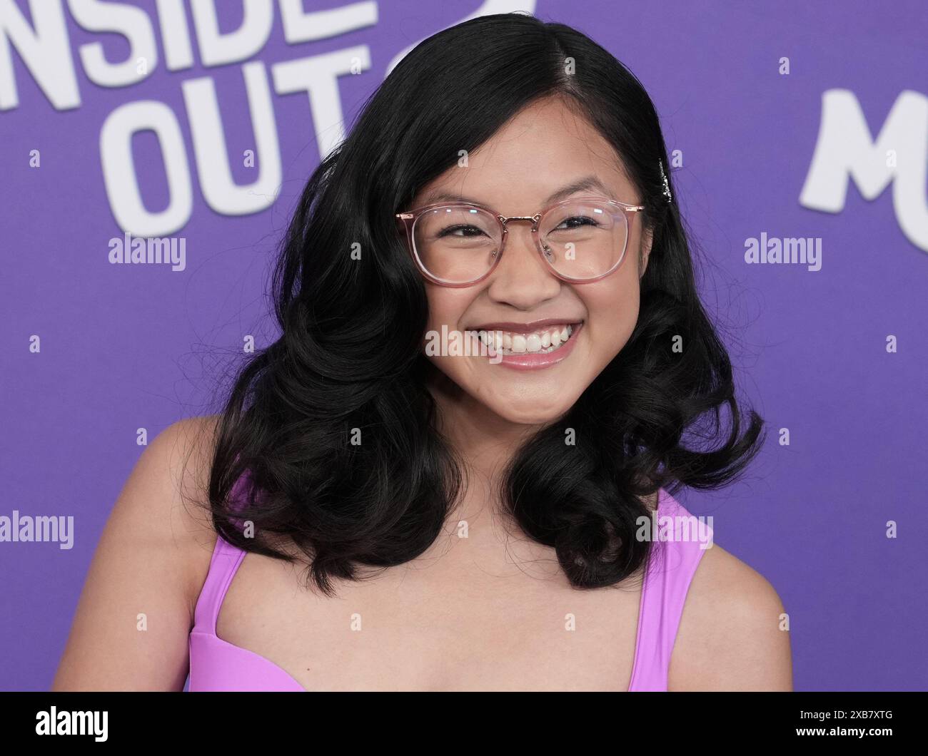 Grace Lu arrives at the Disney And Pixar's INSIDE OUT 2 World Premiere ...