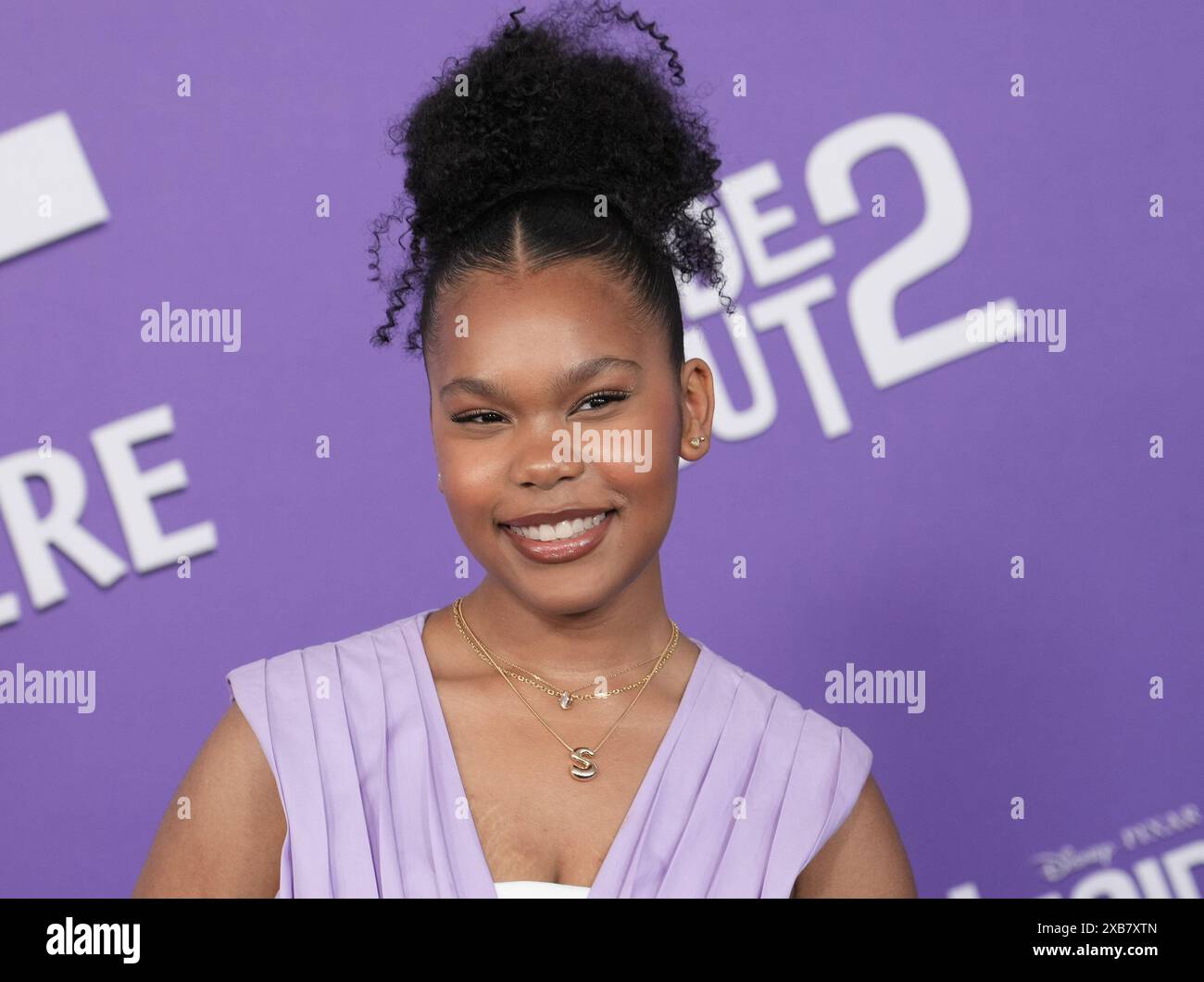 Sumayyah Nuriddin-Green arrives at the Disney And Pixar's INSIDE OUT 2 ...