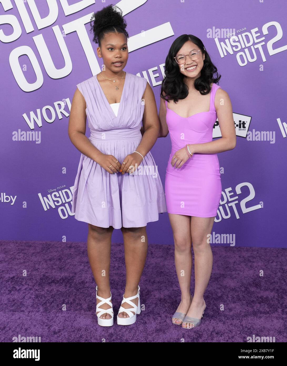 Los Angeles, USA. 10th June, 2024. (L-R) Sumayyah Nuriddin-Green and ...