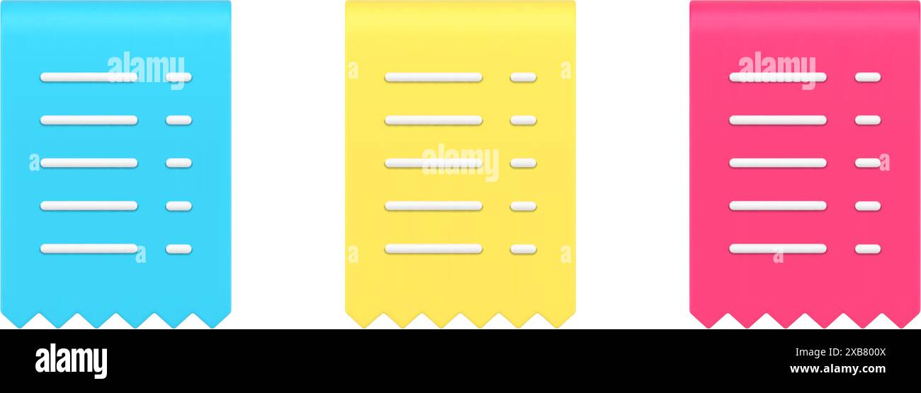 Receipt bill invoice paper financial payment document checkout ...