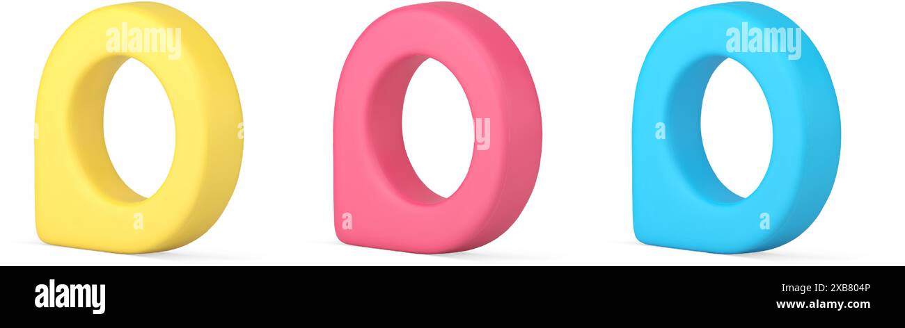 Map pin location pointer GPS global positioning system searching 3d ...