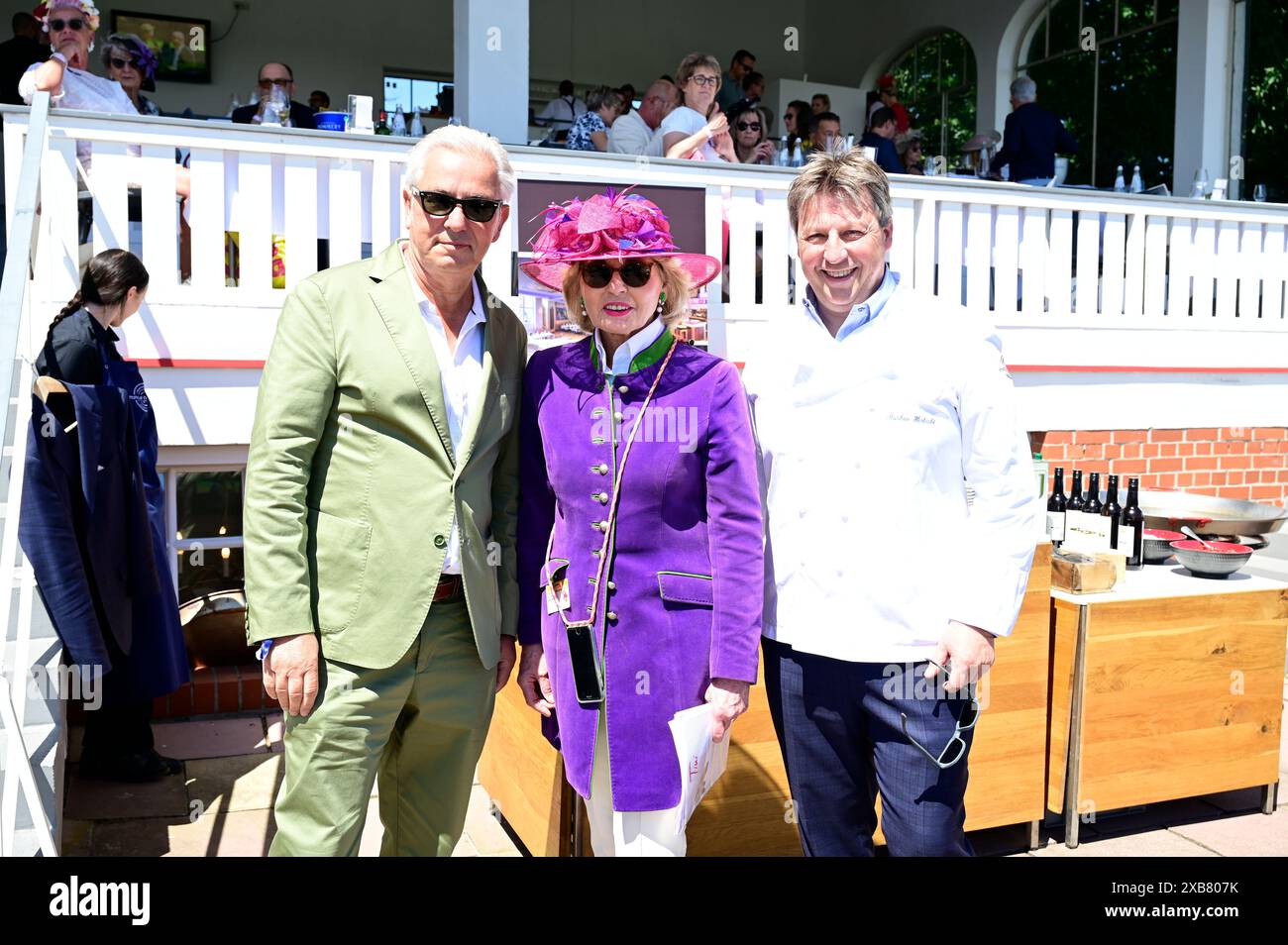 Klaus Wowereit, Tini Gräfin von Rothkirch und Markus Herbicht beim ...