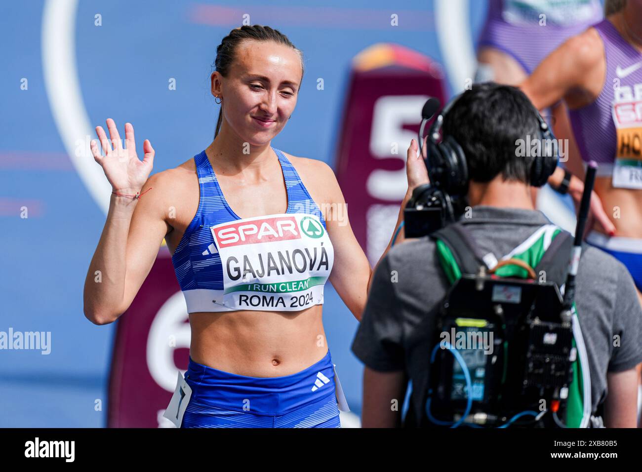Rome, Italy. 11th June, 2024. ROME, ITALY - JUNE 11: Gabriela Gajanova ...