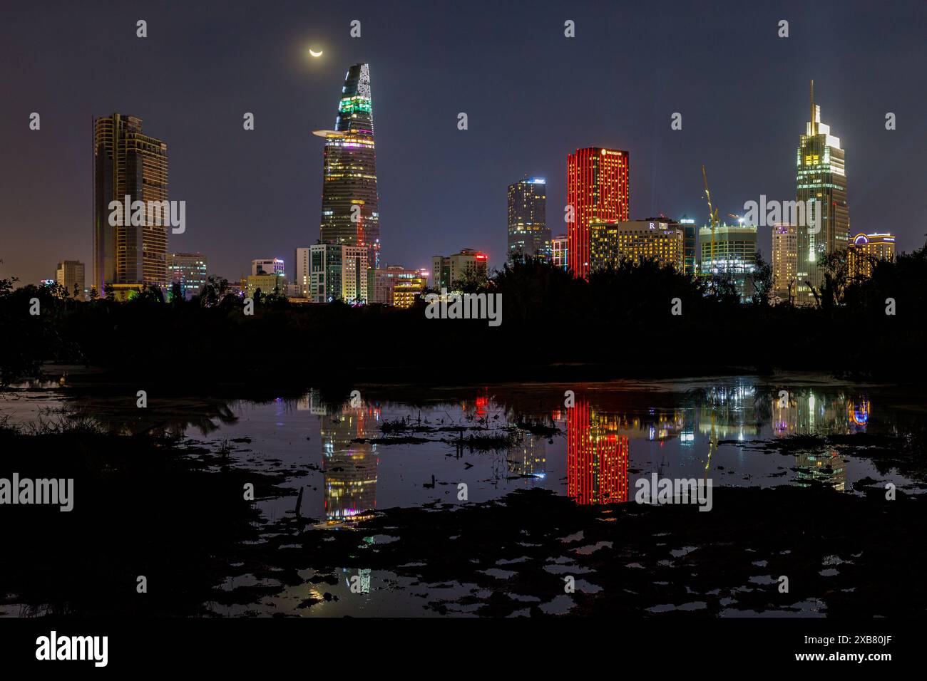 The City of Saigon or Ho Chi Minh in Vietnam Stock Photo - Alamy