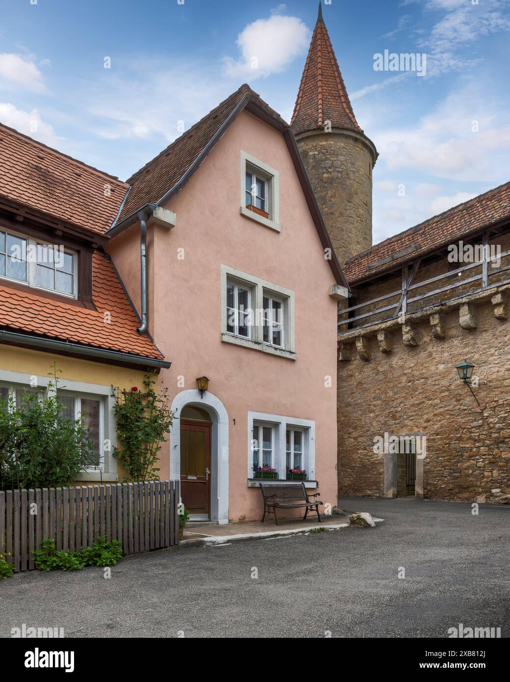 The magical old town in Rothenburg ob der Tauber and its beautiful ...