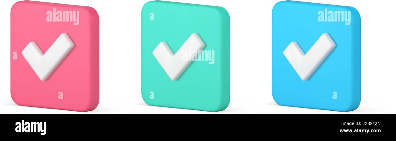 Done positive accept check mark correct questionnaire checkbox ...