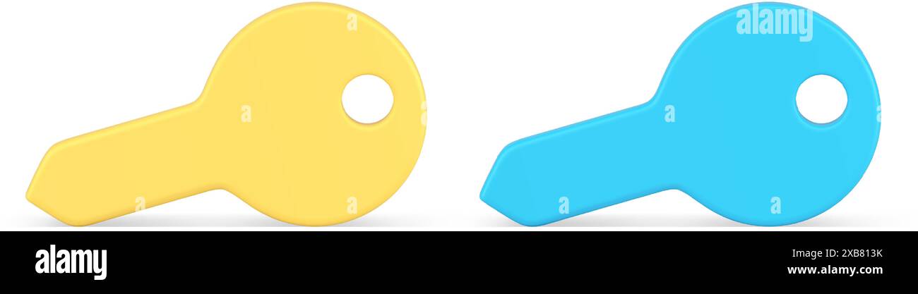 Key metallic unlock tool entrance pass private property password login ...