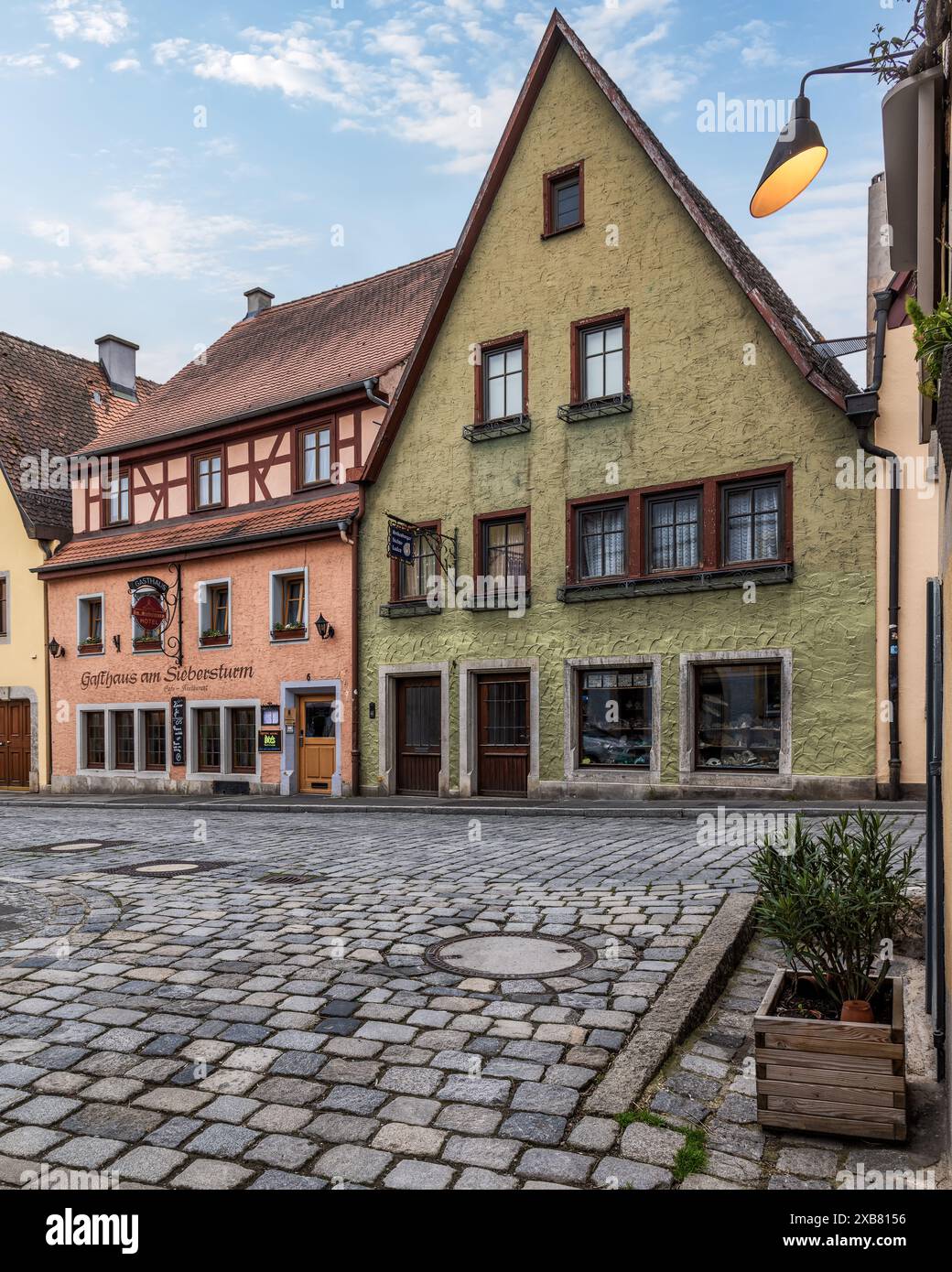 The magical old town in Rothenburg ob der Tauber and its beautiful ...