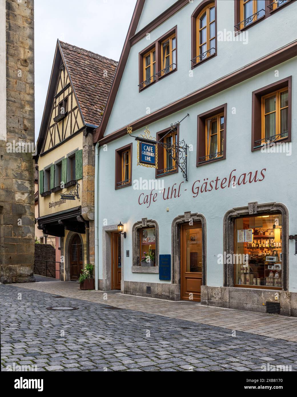 The magical old town in Rothenburg ob der Tauber and its beautiful ...
