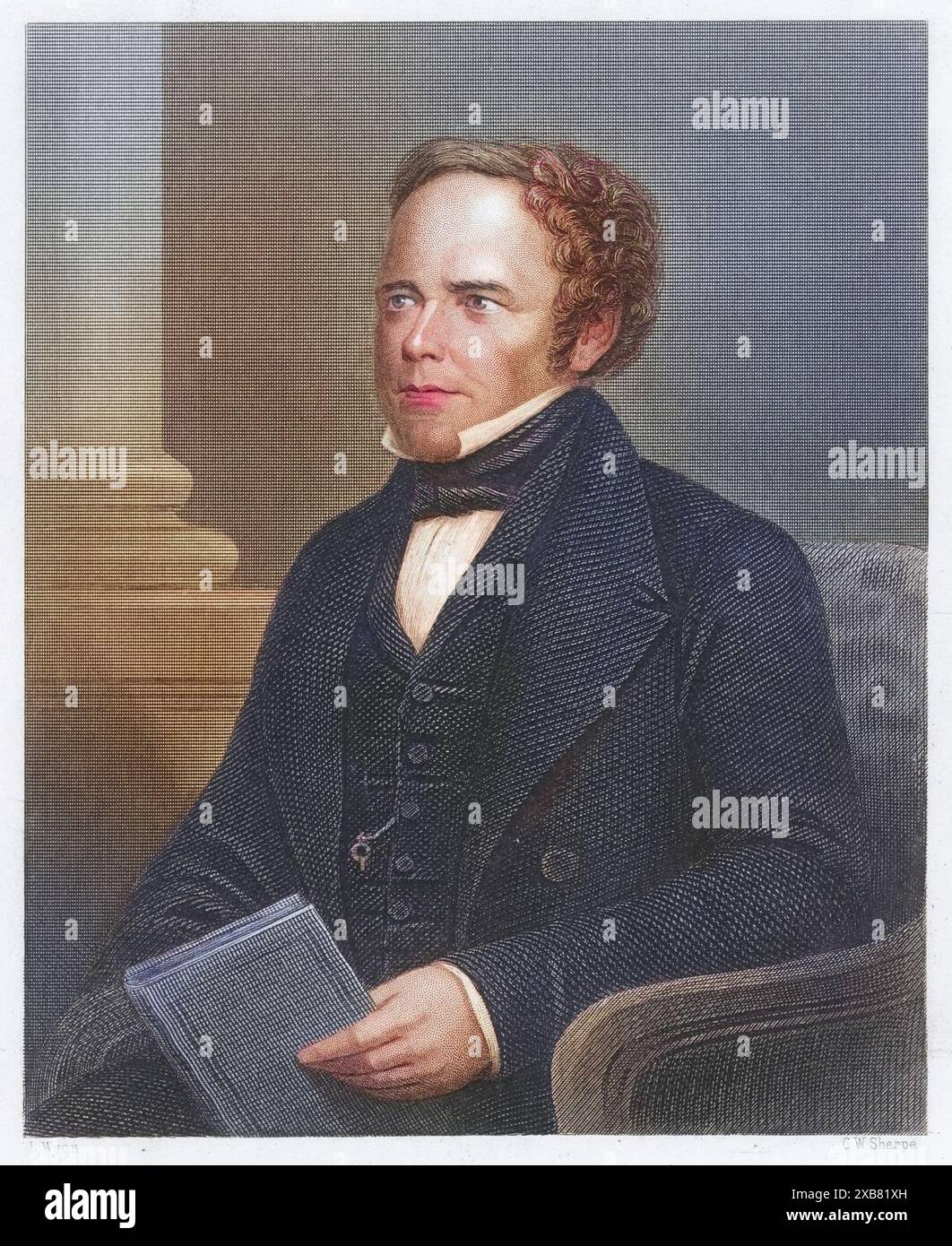 William Brande (1788-1866), englischer Chemiker, geboren in London. Er ...