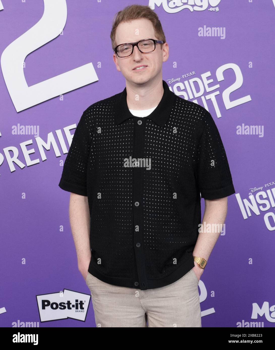 James Austin Johnson arrives at the Disney And Pixar's INSIDE OUT 2 ...