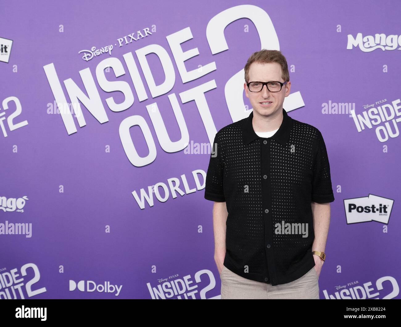James Austin Johnson arrives at the Disney And Pixar's INSIDE OUT 2 ...
