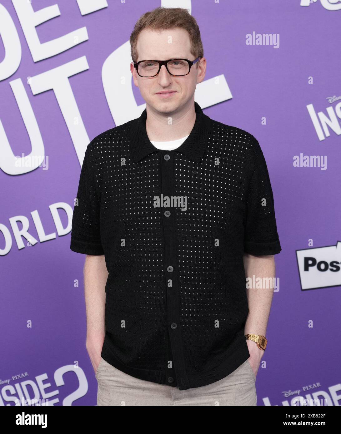 James Austin Johnson arrives at the Disney And Pixar's INSIDE OUT 2 ...