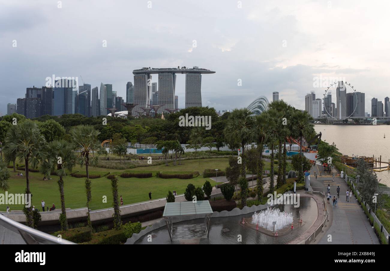 Modern urban landscape features hi-res stock photography and images - Alamy