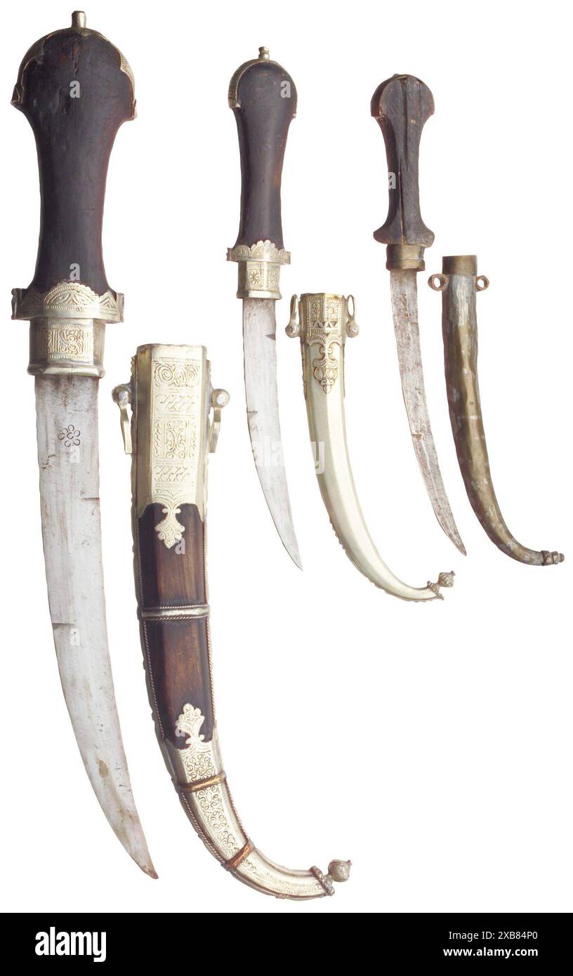 weapons, swords, African, Koummya, PROPERTY-RELEASED Stock Photo - Alamy