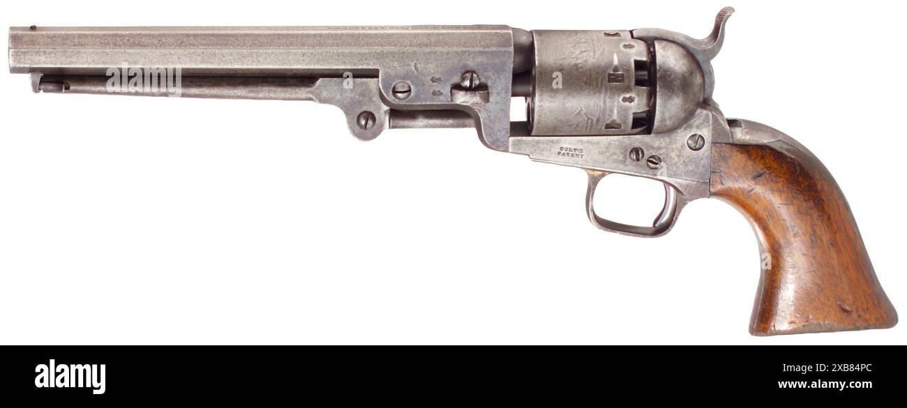 Small arms, revolvers, Colt 1851 Navy Revolver, calibre .36 inch, Small ...