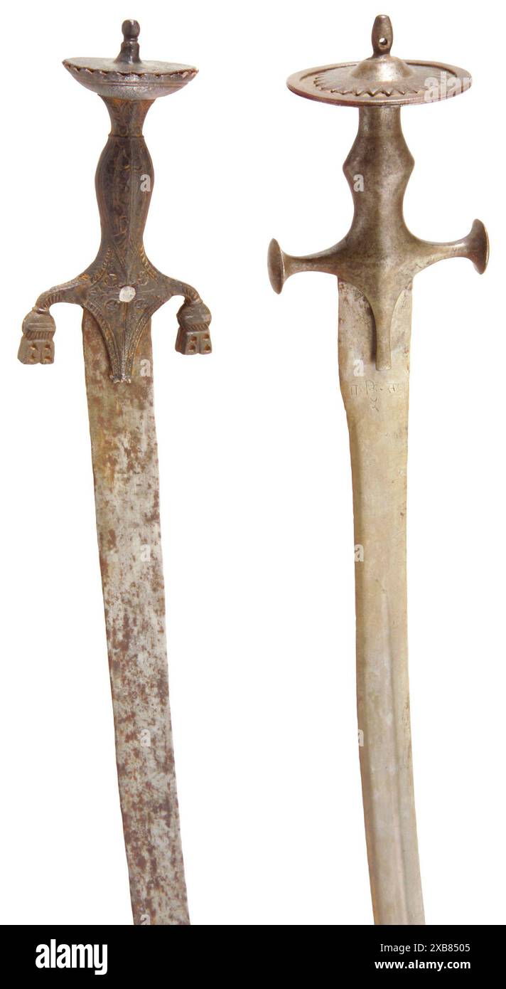 weapons, swords, Asian, talwar, 19th century, PROPERTY-RELEASED Stock ...