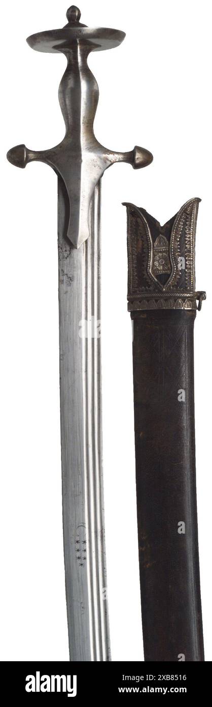 weapons, swords, Asian, talwar, 19th century, PROPERTY-RELEASED Stock ...