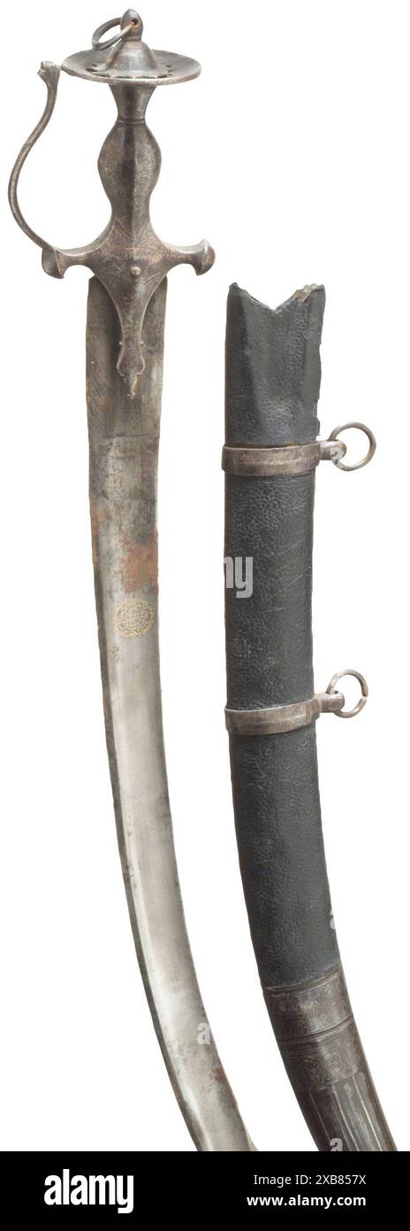 weapons, swords, Asian, talwar, 18th century, PROPERTY-RELEASED Stock ...