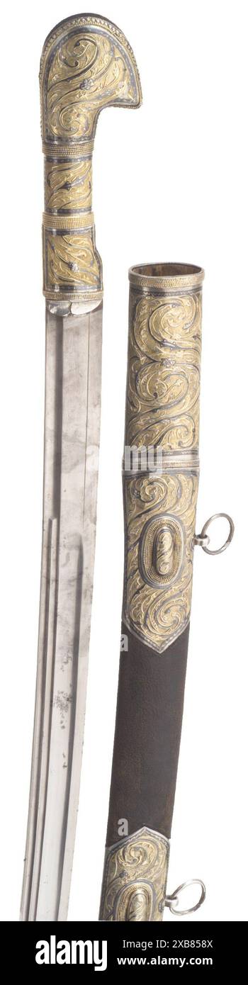 weapons, swords, Shashka, 19th century, PROPERTY-RELEASED Stock Photo ...